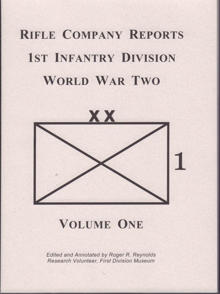 Rifle Company Reports, World War II, 1st Infantry Division - Nafziger ...